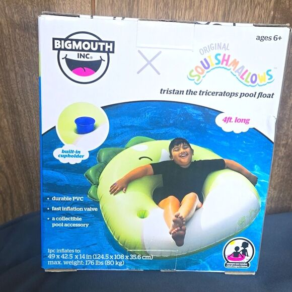 Squishmallows | Games | Squishmallow X Bigmouth Inflatable Tristan The ...